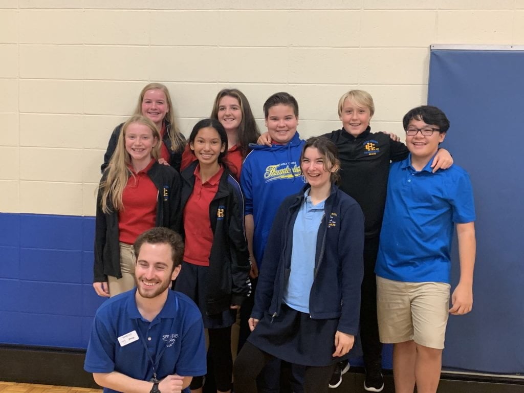 Spiritus Retreat – Holy Cross Middle School News